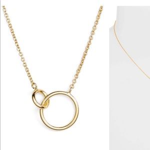 Gorjana | Jewelry | Gorjana Wiltshire Connected Loop Necklace 8 Karat | Poshmark